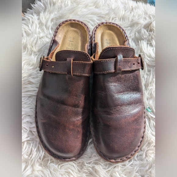 Naot | Shoes | Womens Naot Brown Leather Clogs Size 939 | Poshmark